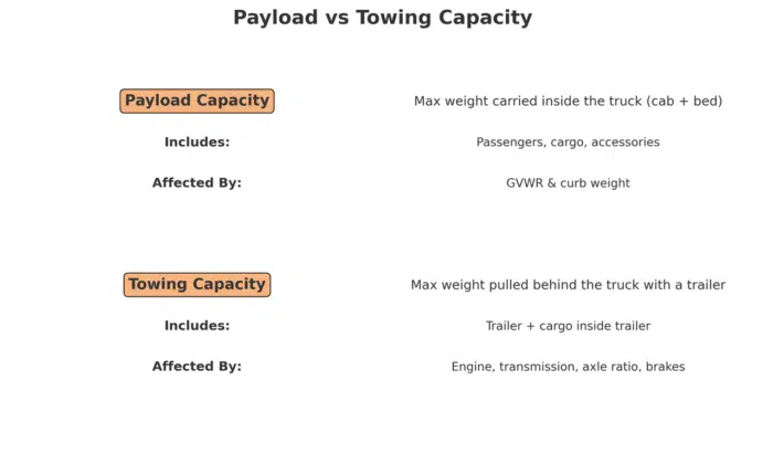 What’s the Difference Between Payload and Towing Capacity - Truck ...
